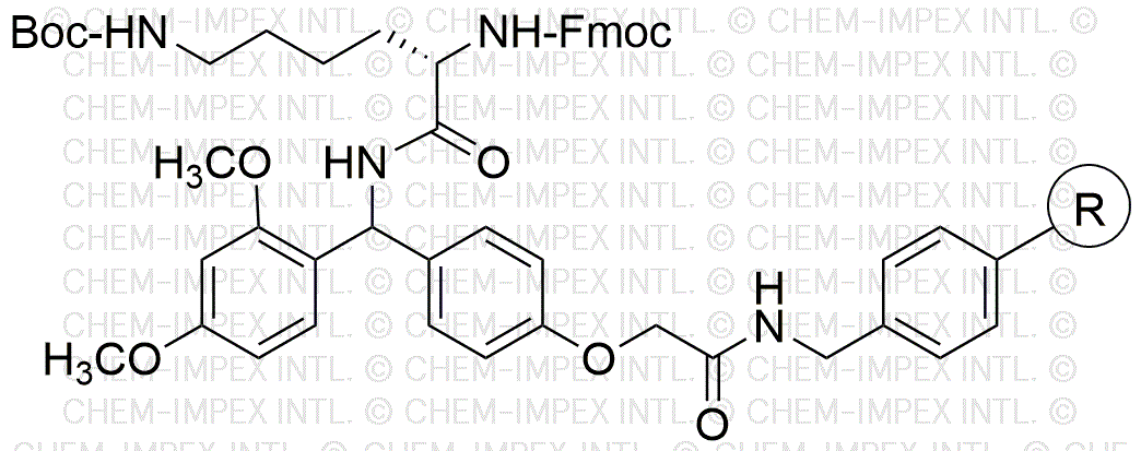 Fmoc-L-Lys(Boc)-Rink amide AM resin – Chem-Impex